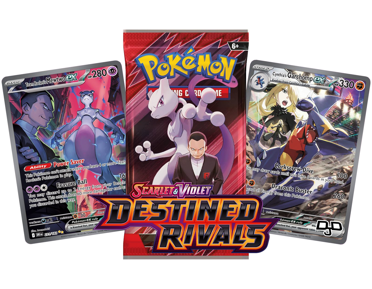Pokemon: Destined Rivals SV10 Booster Pack x1 – DJDEEMO.COM