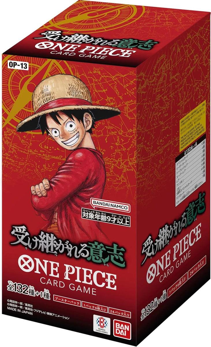 OP-13 ONE PIECE Carrying On His Will (Japanese) Booster Box x1 – DJDEEMO.COM