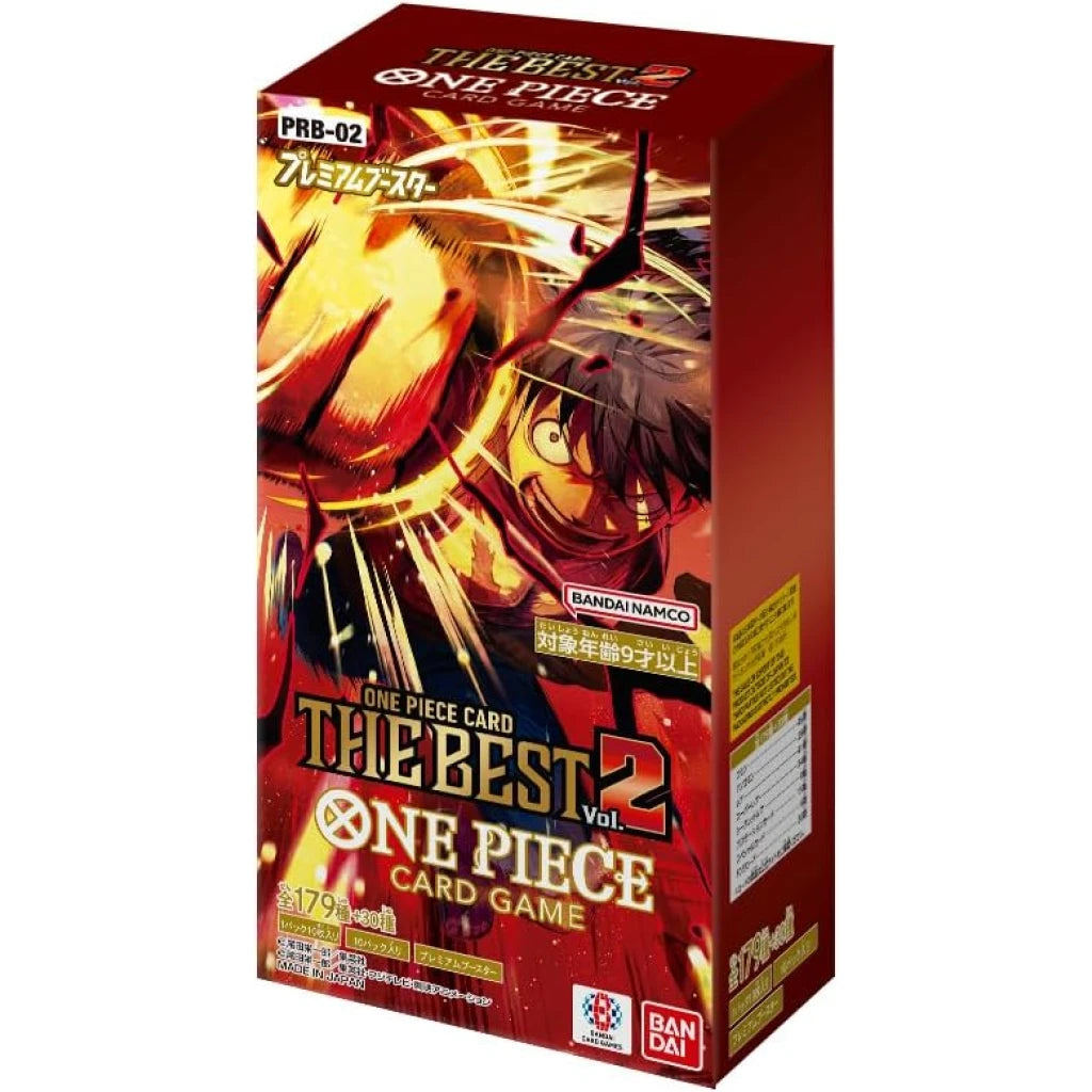 PRB-02 ONE PIECE Card THE BEST (Japanese) Booster Box x1 – DJDEEMO.COM