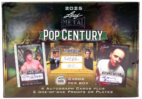 2025 LEAF METAL POP CENTURY HOBBY BOX (4 CARDS) x1 – DJDEEMO.COM