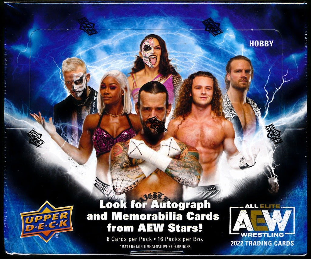 UPPER DECK 2022 AEW WRESTLING PACK (FROM HOBBY BOX) x1 – DJDEEMO.COM