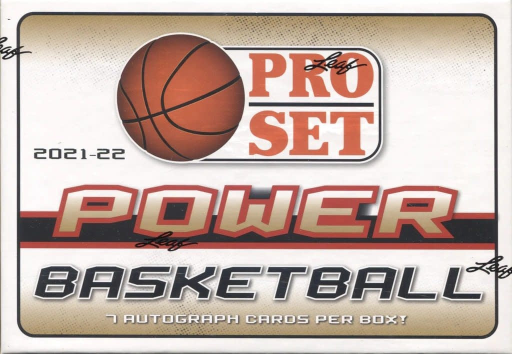 2021-22 LEAF PRO SET BASKETBALL Hobby Box x1 (7 AUTOGRAPHS!) – DJDEEMO.COM