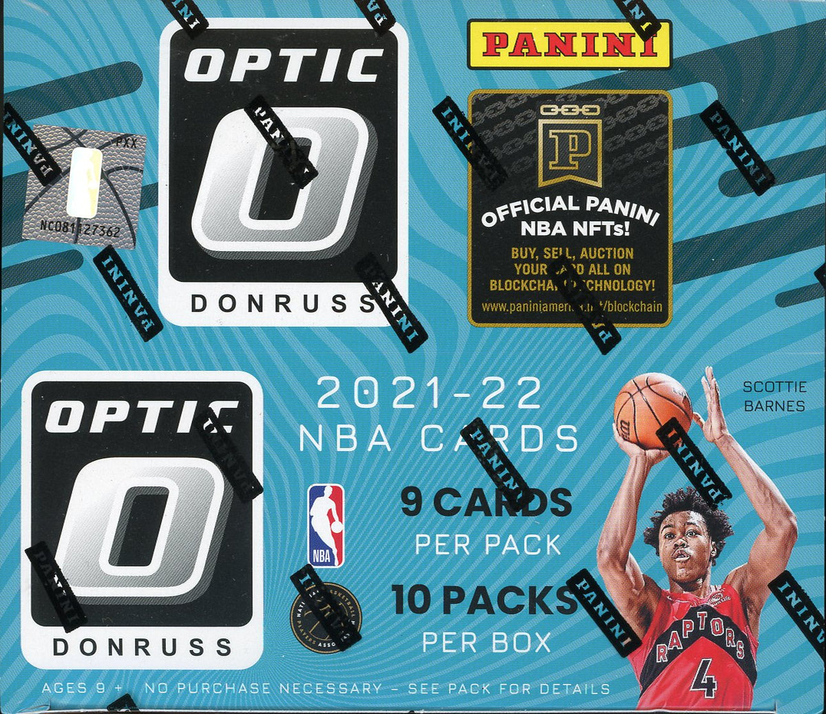 PANINI 2021-22 BASKETBALL OPTIC FAST BREAK BOOSTER PACK (FROM FAST BRE ...